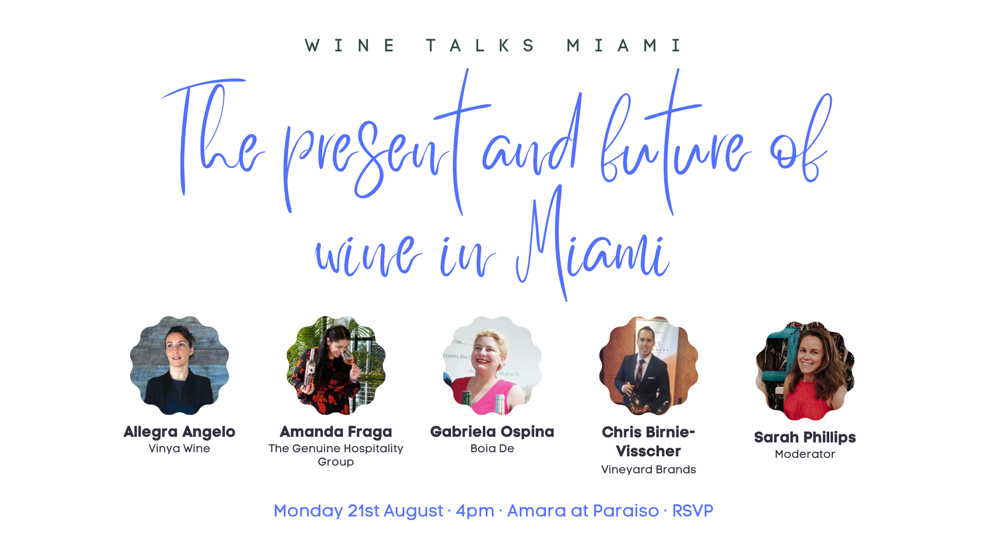 Wine Talks Miami: The present and future of wine in Miami - Wine Guide ...